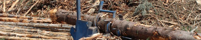 S3000 static pull-through delimber, a relaible logging machine | Harvestech